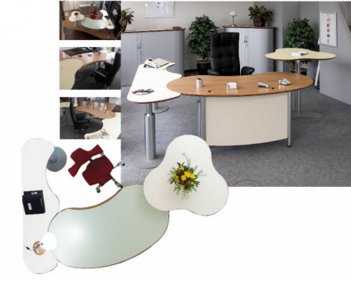 desks - infinity design c-style - S-Class executive desk - Vital-Office